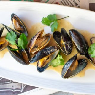 Thai Coconut Curry Mussels - Agile Test Kitchen