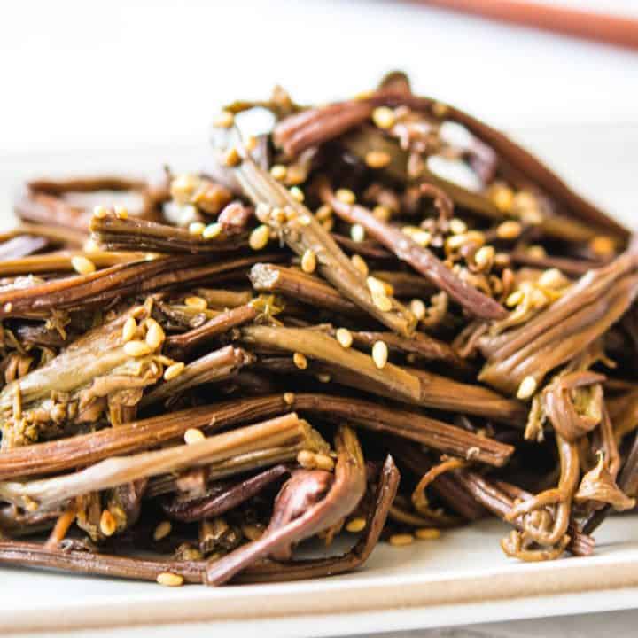 Gosari aka Fern Brake (or weird Korean brown vegetable) - Agile Test ...