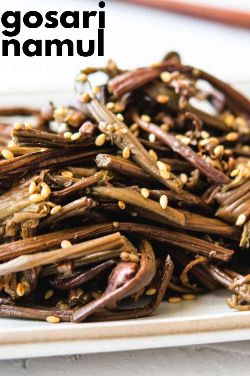 Gosari aka Fern Brake (or weird Korean brown vegetable) - Agile Test ...