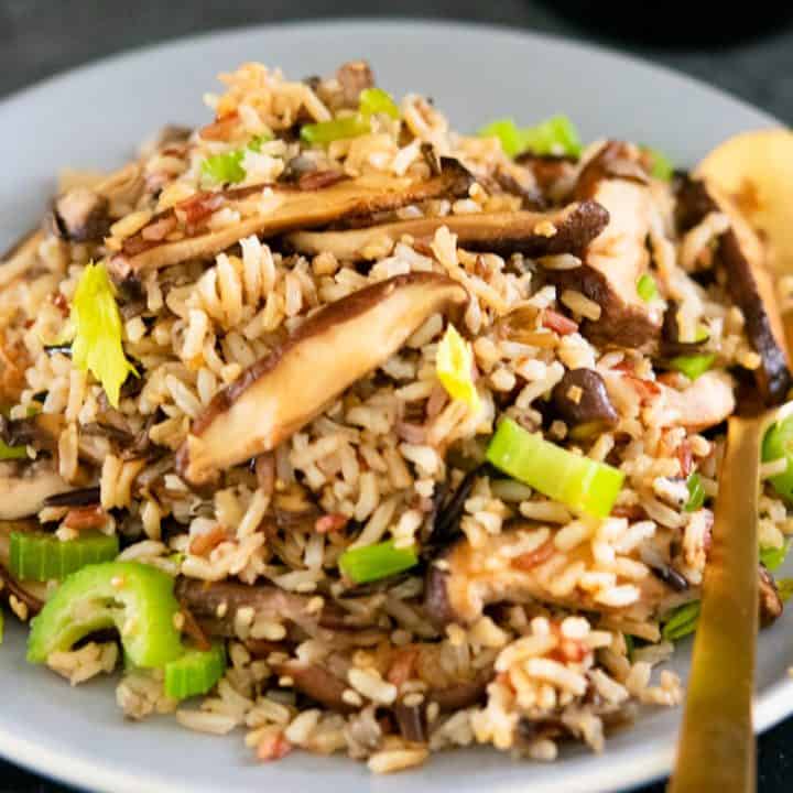 Japanese Mushroom Rice (Kinoko Gohan) - Agile Test Kitchen