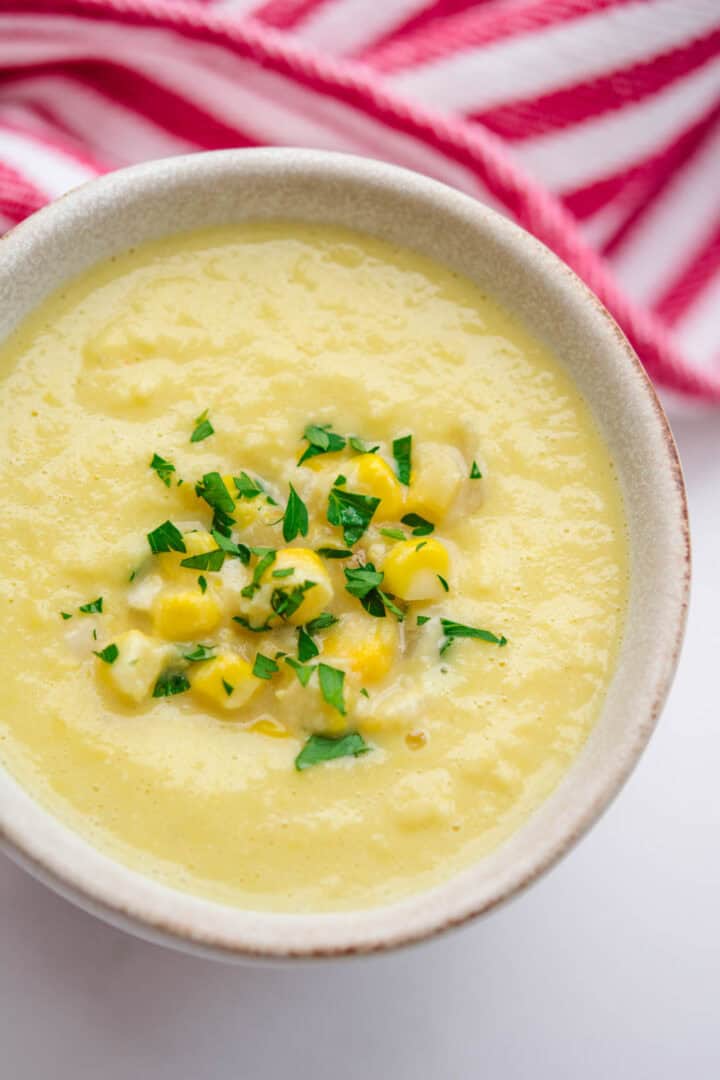 Creamy, 3 Ingredient Corn Soup (a la Japanese corn potage) - Agile Test ...