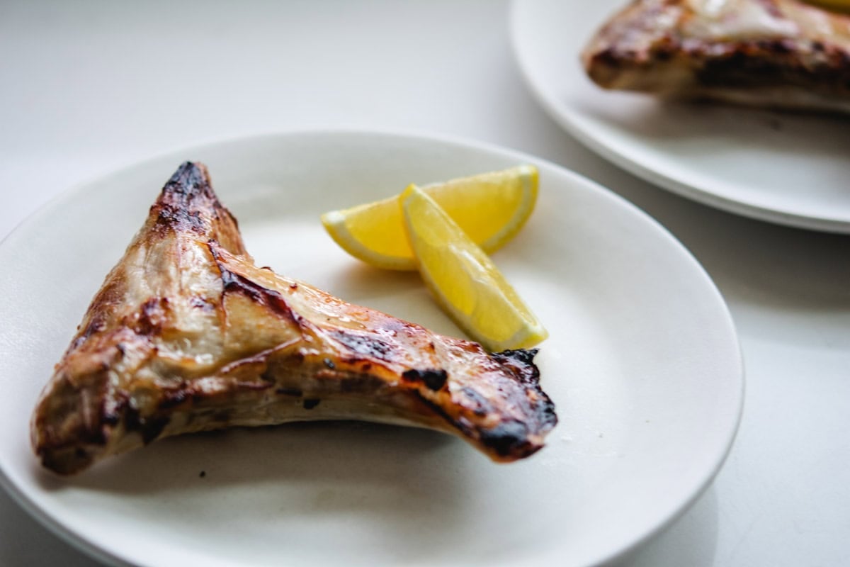 Broiled Hamachi Collars (oven or air fryer) - Agile Test Kitchen